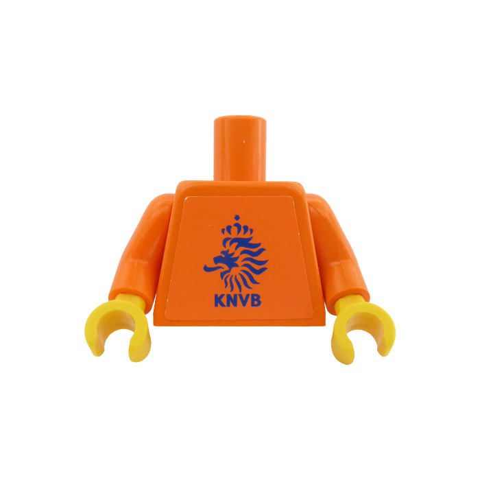 LEGO Soccer Dutch Fieldplayer Torso with Number Sticker on back (973 ...