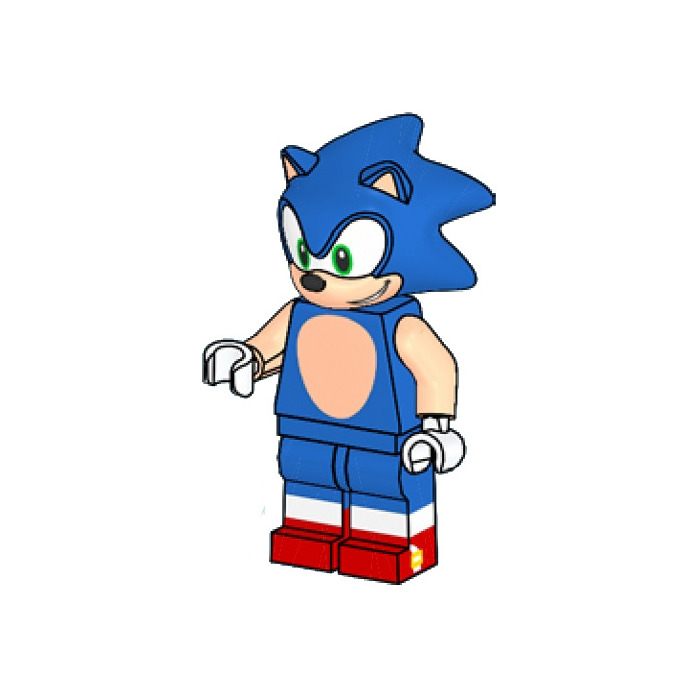 LEGO Sonic the Hedgehog with Smile Minifigure | Brick Owl - LEGO ...