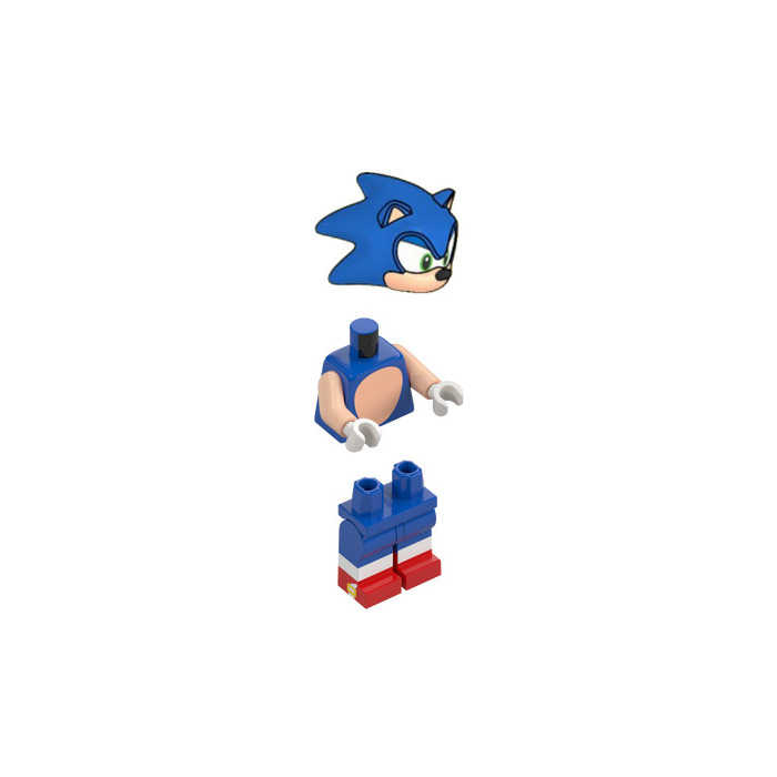 LEGO Sonic the Hedgehog with Smirk Minifigure | Brick Owl - LEGO ...