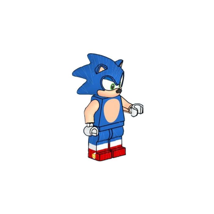 LEGO Sonic the Hedgehog with Smirk Minifigure | Brick Owl - LEGO ...