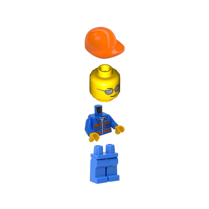 LEGO Space Centre Workman Minifigure | Brick Owl - LEGO Marketplace