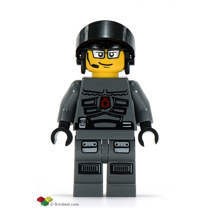 LEGO Space Police 3 Officer with Headset Minifigure | Brick Owl - LEGO ...