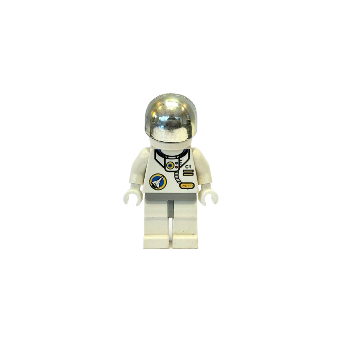 LEGO Space Port - Astronaut, White Legs with Light Gray Hips Minifigure ...