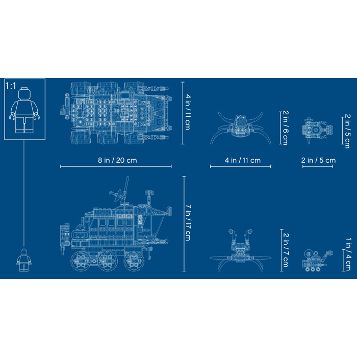 LEGO Space Rover Explorer Set 31107 | Brick Owl - LEGO Marketplace