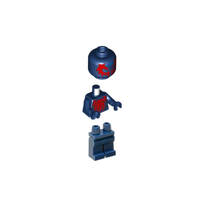 LEGO Spider-Man 2099 with Red and Dark Red Spider Minifigure | Brick Owl