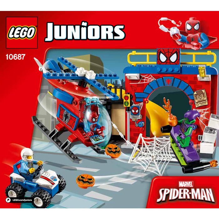 LEGO Spider-Man Hideout Set 10687 Instructions Set | Brick Owl - LEGO ...
