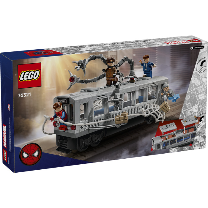 LEGO Spider-Man vs. Doc Ock Subway Train Scene Set 76321 | Brick Owl ...