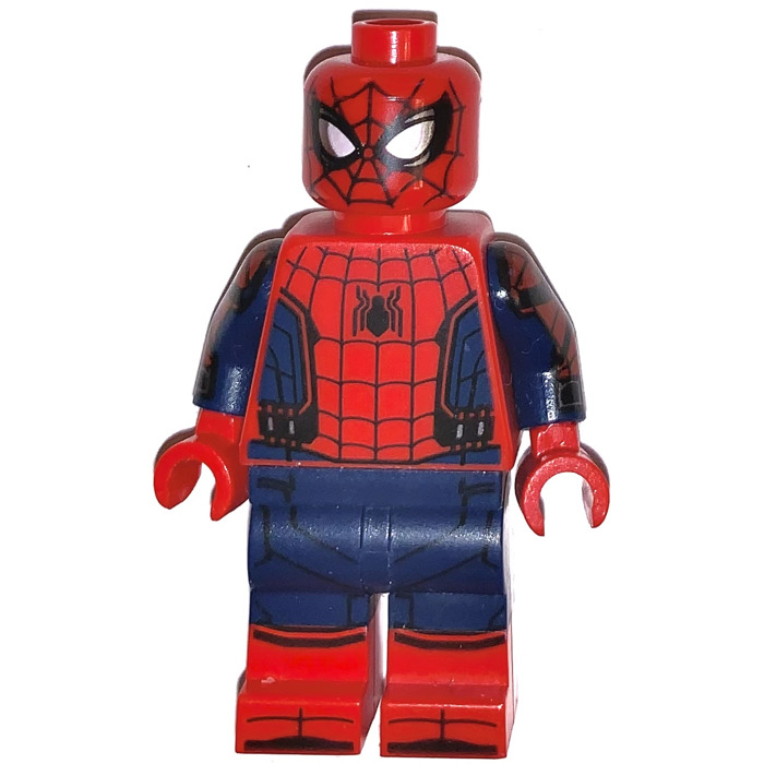 LEGO Spider-Man with Dark Blue Printed Legs and Feet Minifigure | Brick Owl