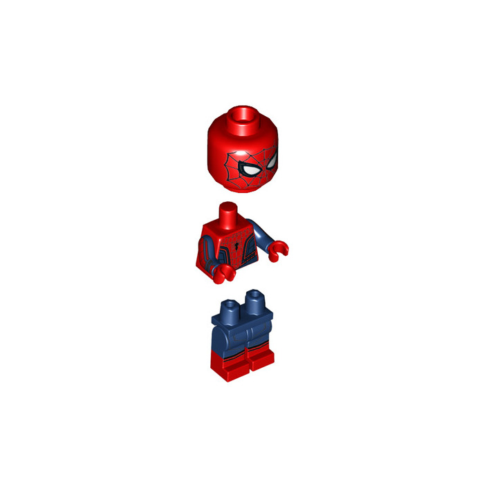 LEGO Spider-Man with Dark Blue Printed Legs and Narrow Red Chest ...