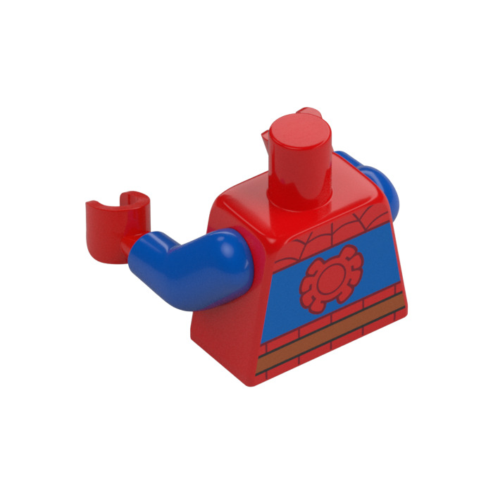 LEGO Spidey Minifig Torso (973) | Brick Owl - LEGO Marketplace