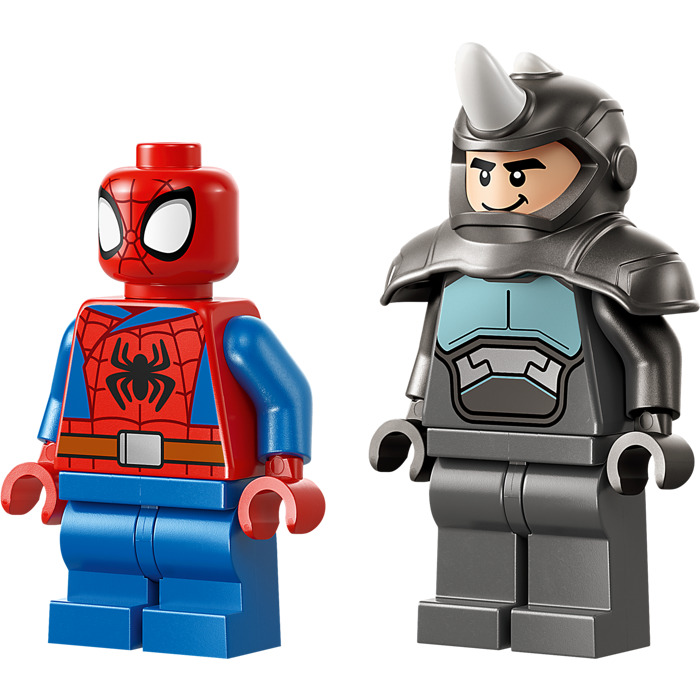 LEGO Spidey on his Motorcycle vs. Rhino Set 11206 | Brick Owl