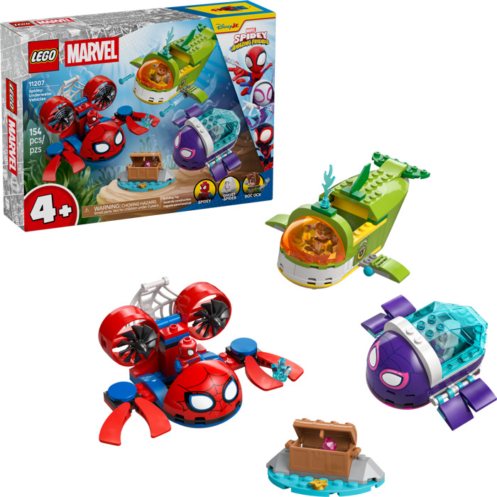 LEGO Spidey: Underwater Vehicles Set 11207 | Brick Owl