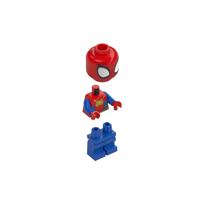 LEGO Spidey with Lime Logo Minifigure | Brick Owl - LEGO Marketplace