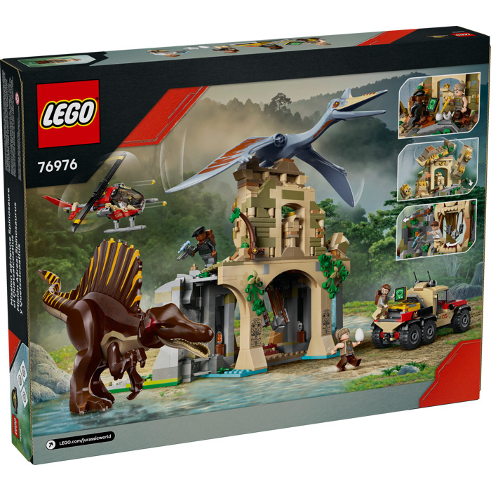LEGO Spinosaurus & Quetzalcoatlus Air Mission Set 76976 | Brick Owl ...