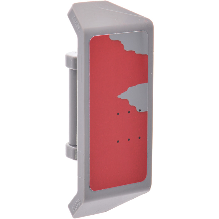 LEGO Spoiler with Handle with Rust Damage (Right) Sticker (98834 ...