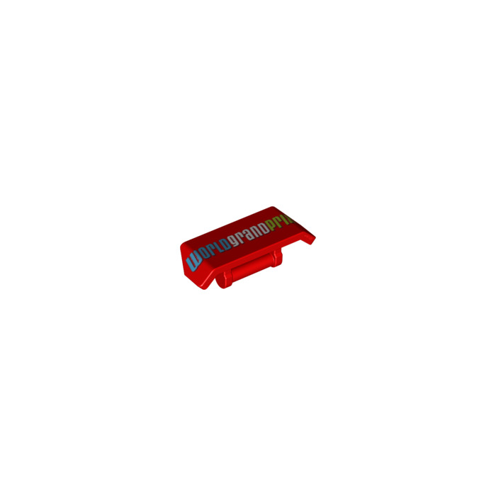 LEGO Spoiler with Handle with 'WORLD GRAND PRIX' (70134 / 70559 ...