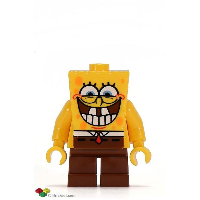 LEGO SpongeBob SquarePants with Big Squinting Smile Minifigure ...