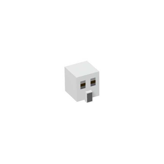 LEGO Square Head with Nose with Skeleton Face (23766 / 106307) | Brick ...