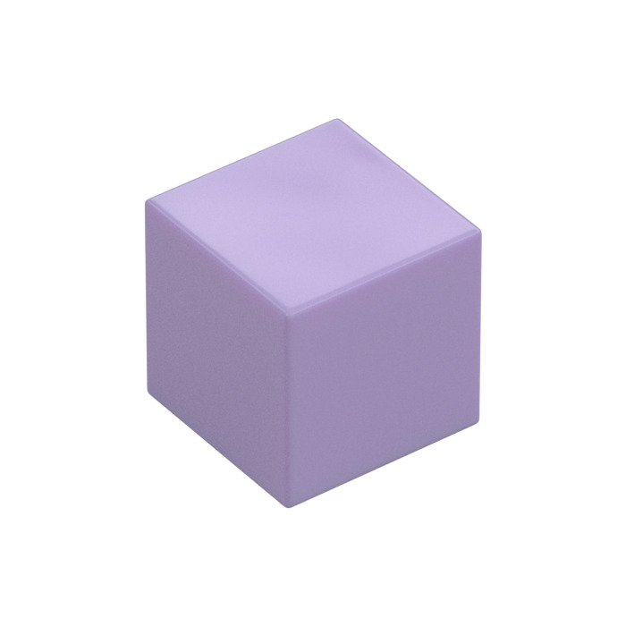 LEGO Square Minifigure Head with Breeze Face (19729 / 111503) | Brick Owl