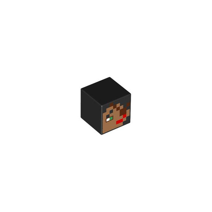 LEGO Square Minifigure Head with Buccaneer Face (19729 / 107661 ...
