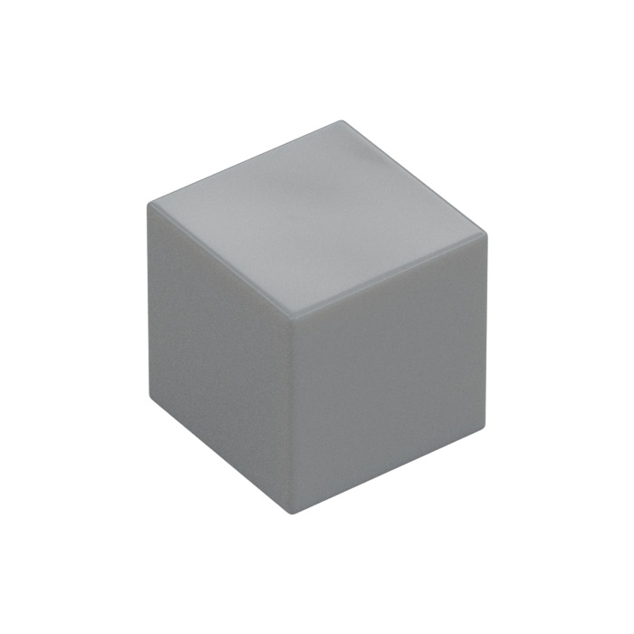 LEGO Square Minifigure Head with Stray Face (19729 / 113571) | Brick Owl