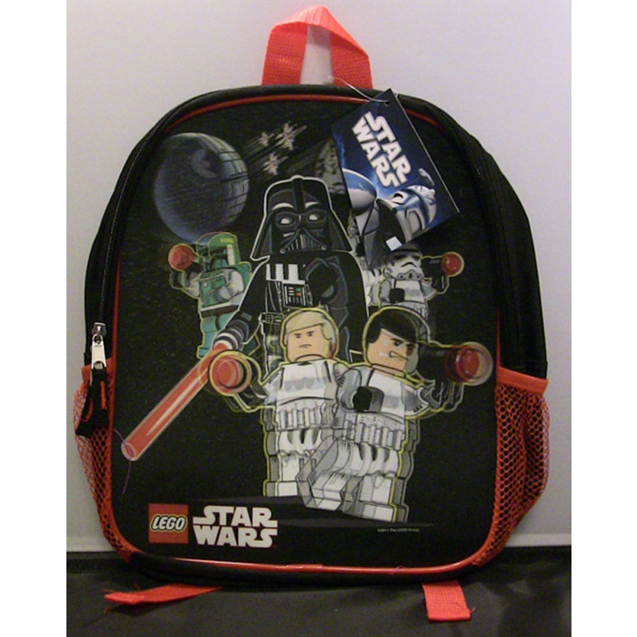 LEGO Star Wars 3D Backpack with Red Straps | Brick Owl - LEGO Marketplace