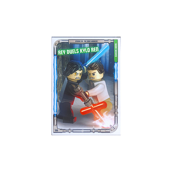 LEGO Star Wars Trading Card Game (English) Series 1 - # 198 Rey Duels ...