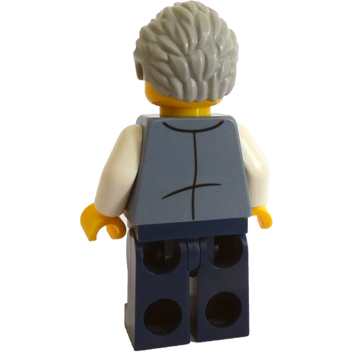 LEGO Station Master with Sand Blue Vest Minifigure | Brick Owl