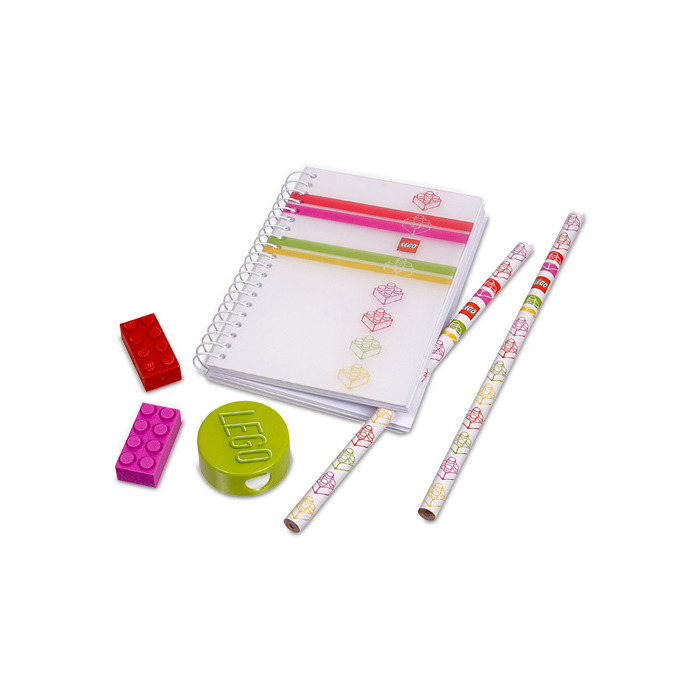 LEGO Stationery Set - Classic Stripes Pink (851910) | Brick Owl - LEGO ...