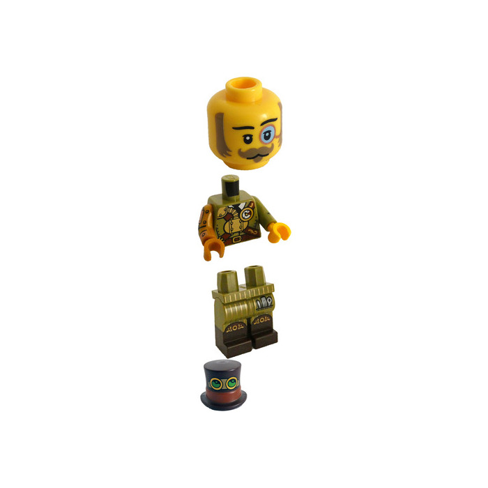 LEGO Steampunk Inventor Minifigure | Brick Owl - LEGO Marketplace