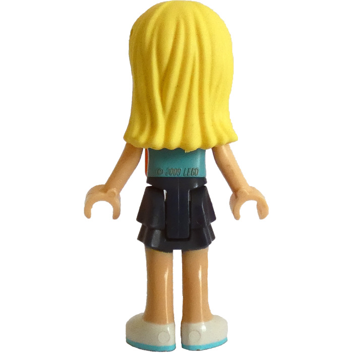 LEGO Stephanie with Azure Jacket and Dark Blue Skirt with Life Jacket ...