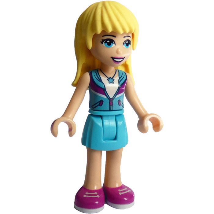LEGO Stephanie with Azure Jacket and Skirt | Brick Owl