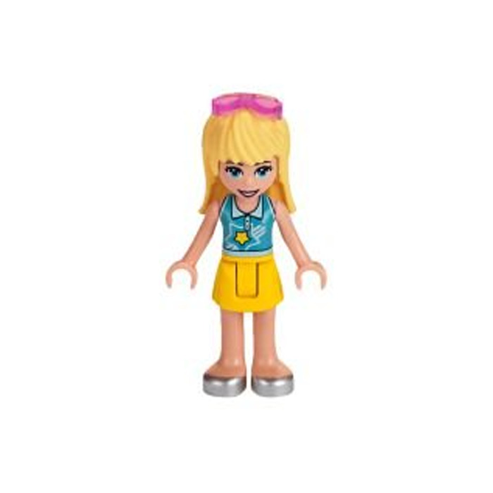 LEGO Stephanie with Azure Top and Yellow Skirt with Sunglasses ...