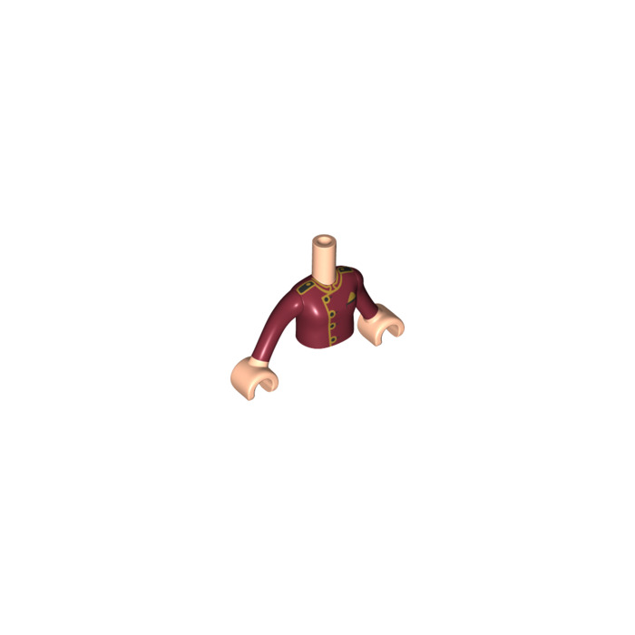 LEGO Stephanie with Dark Red Uniform Friends Torso (73141 / 92456 ...