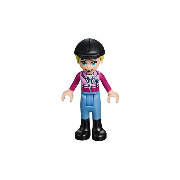 LEGO Stephanie with Riding Outfit and Medium Blue Trousers Minifigure ...