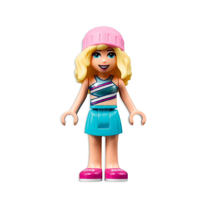 LEGO Stephanie with Swimsuit Top and Azure Skirt with Pink Hat ...