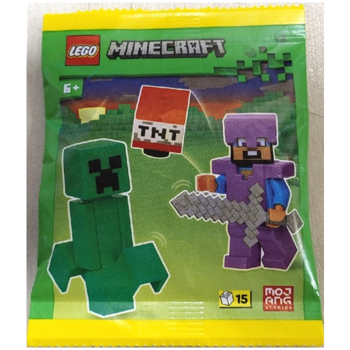 LEGO Steve with Creeper and TNT Set 662502 | Brick Owl