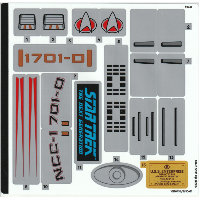 LEGO Sticker Sheet for Set 10356 (10120456) | Brick Owl - LEGO Marketplace
