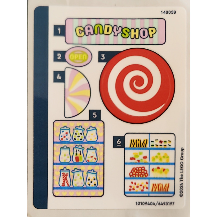 LEGO Sticker Sheet for Set 40692 (10109404) | Brick Owl - LEGO Marketplace