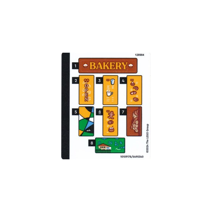 LEGO Sticker Sheet for Set 40696 (10109178) | Brick Owl