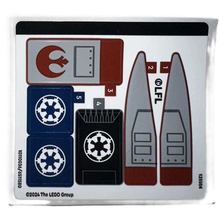 LEGO Sticker Sheet for Set 40755 (10110036) | Brick Owl - LEGO Marketplace