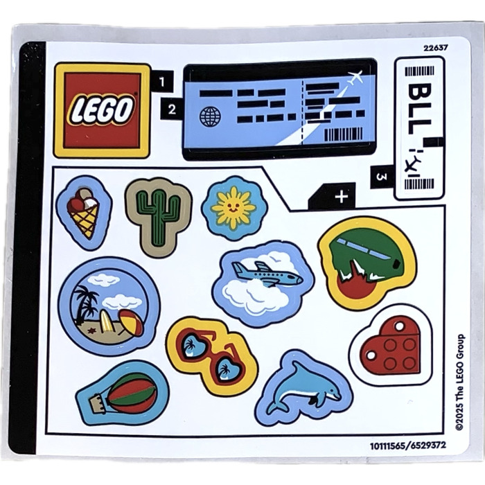 LEGO Sticker Sheet for Set 40817 (10111565) | Brick Owl - LEGO Marketplace