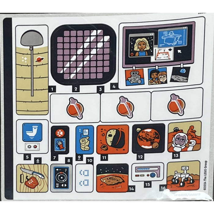 LEGO Sticker Sheet for Set 42605 (10106055) | Brick Owl - LEGO Marketplace