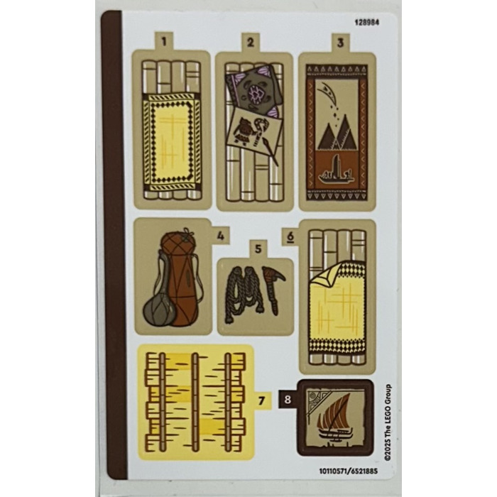 LEGO Sticker Sheet for Set 43270 (10110571) | Brick Owl