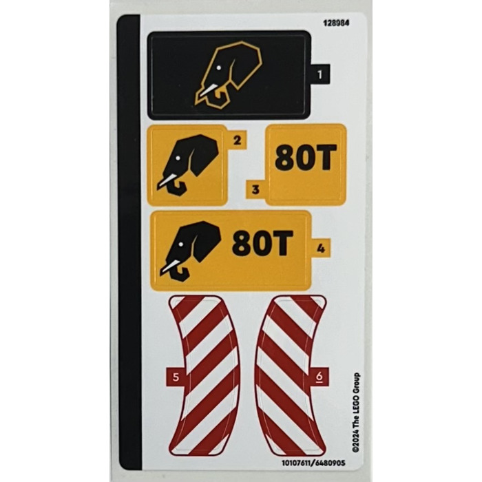 LEGO Sticker Sheet for Set 60420 (10107611) | Brick Owl