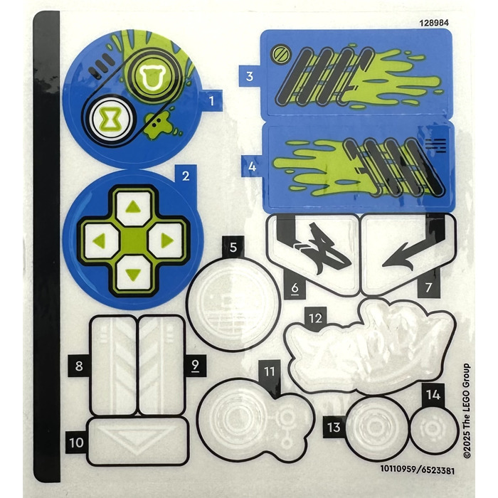 LEGO Sticker Sheet for Set 71491 (10110959) | Brick Owl - LEGO Marketplace