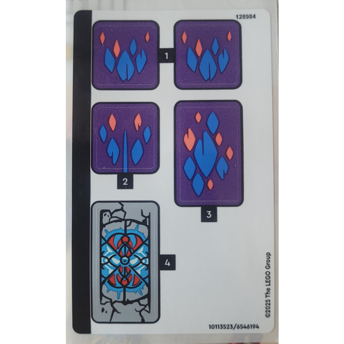 LEGO Sticker Sheet for Set 71842 (10113523) | Brick Owl - LEGO Marktplatz