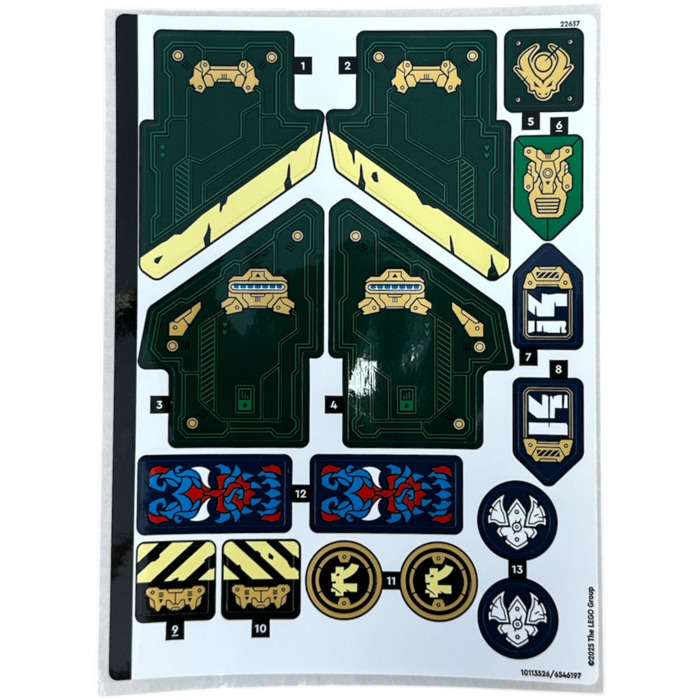 LEGO Sticker Sheet for Set 71845 (10113526) | Brick Owl
