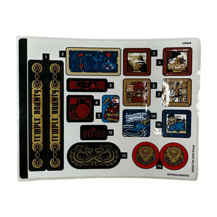 LEGO Sticker Sheet for Set 71848 (10115904) | Brick Owl - LEGO Marketplace