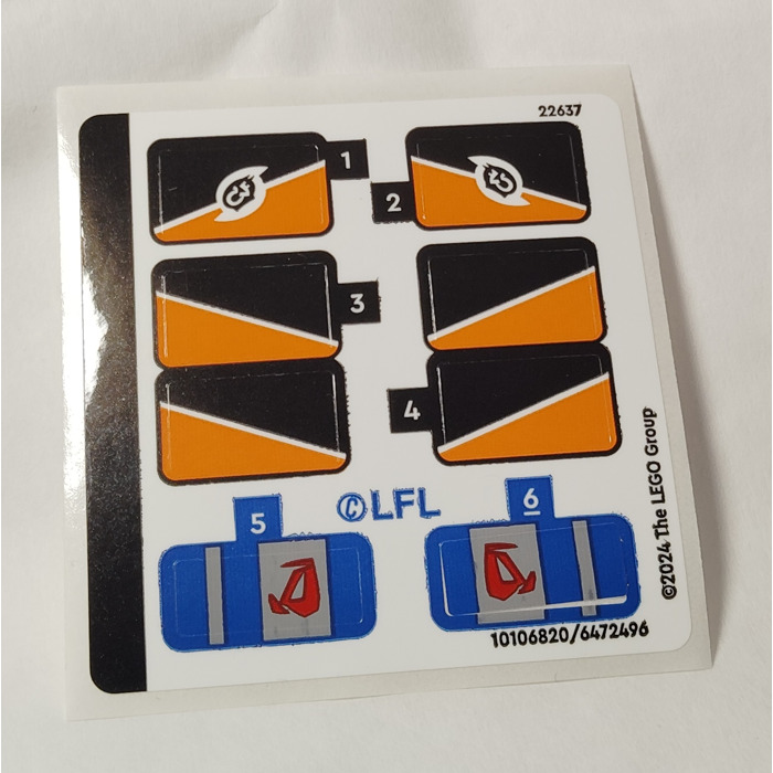 LEGO Sticker Sheet for Set 75380 (10106820) | Brick Owl